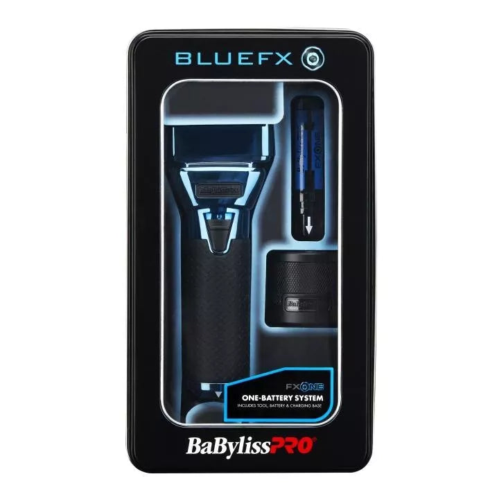 BaBylissPRO FXOne BlueFX Cordless Double Foil Shaver FX79FSBL – Profes – Chic Beauty Depot