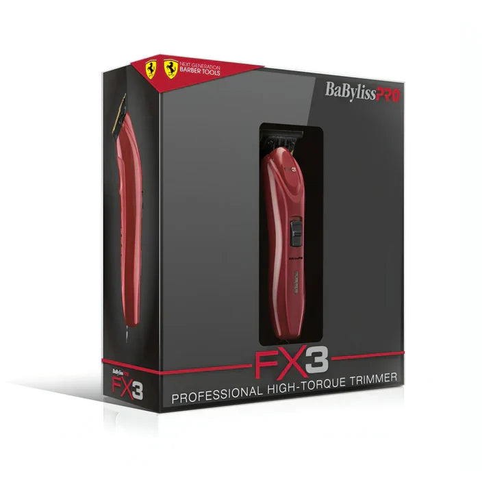 BaBylissPRO FX3 Trimmer - Red FXX3T – Chic Beauty Depot