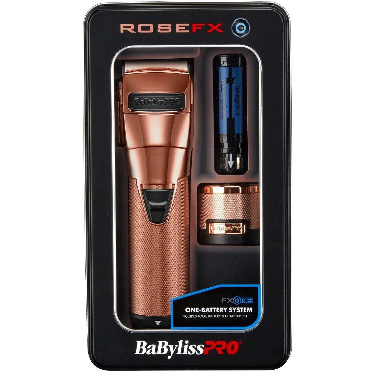 BaBylissPRO FXOne Rose GoldFX Cordless Clipper FX899RG – Chic Beauty Depot