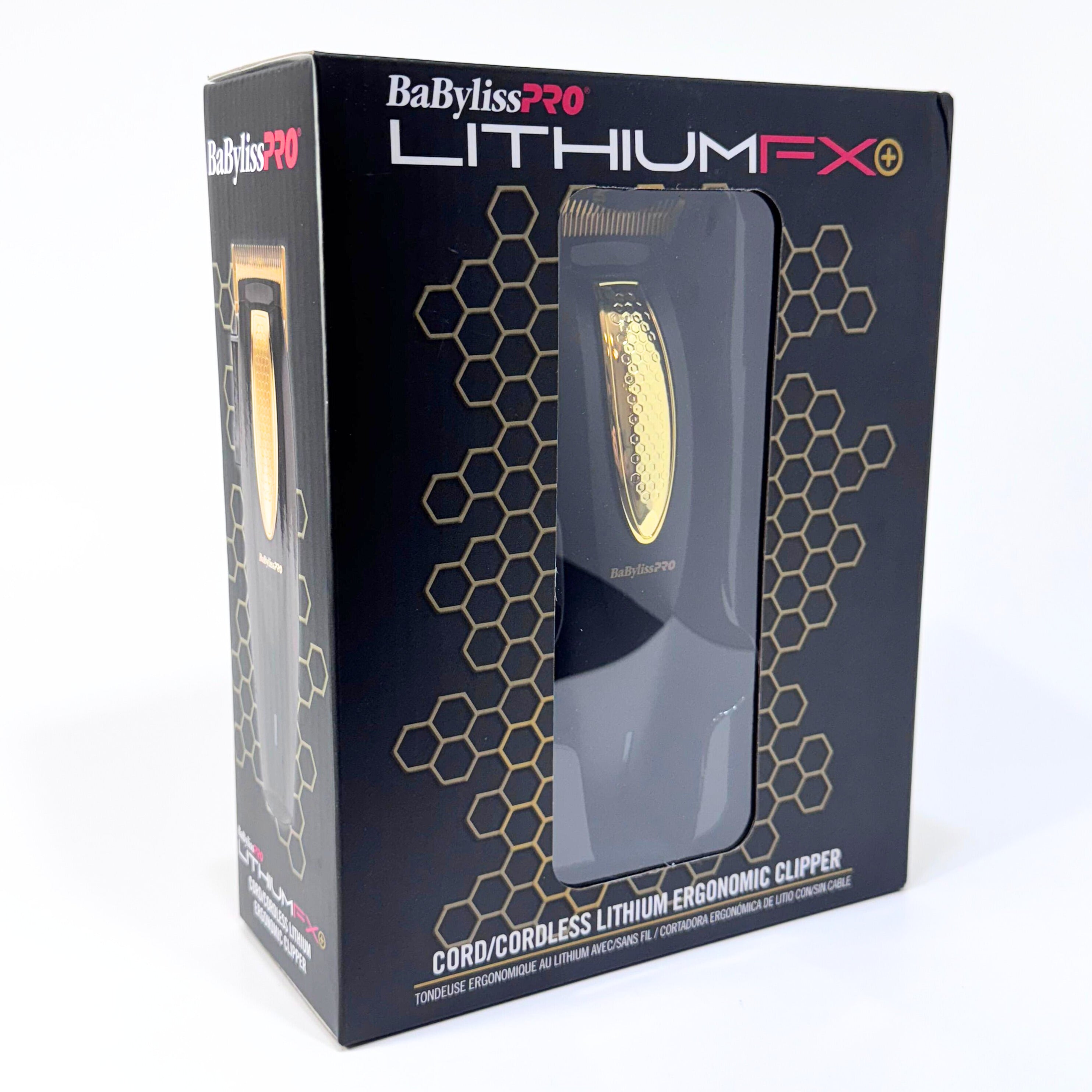 BaBylissPRO LITHIUMFX Cord/Cordless Clipper FX673N – High-Power Perfor ...