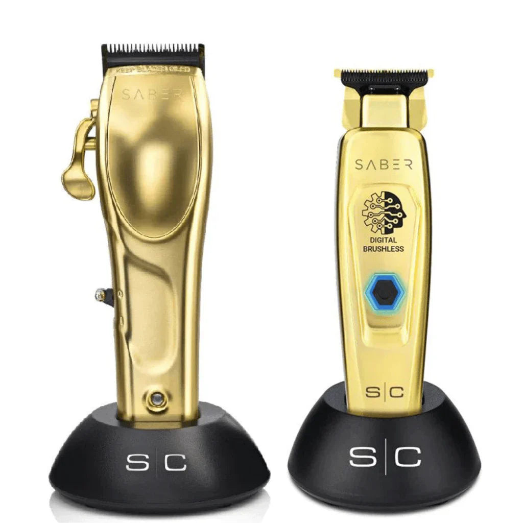 Stylecraft Saber Clipper Gold #SC605G & Trimmer Gold #SC405G – Chic ...